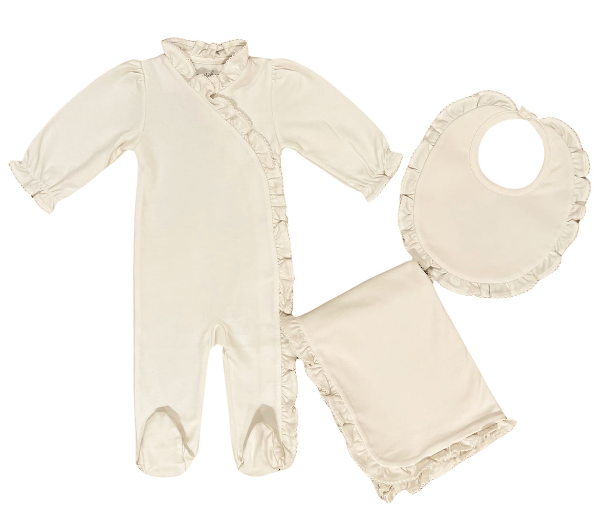 IVORY RUFFLE SET – Caprilina