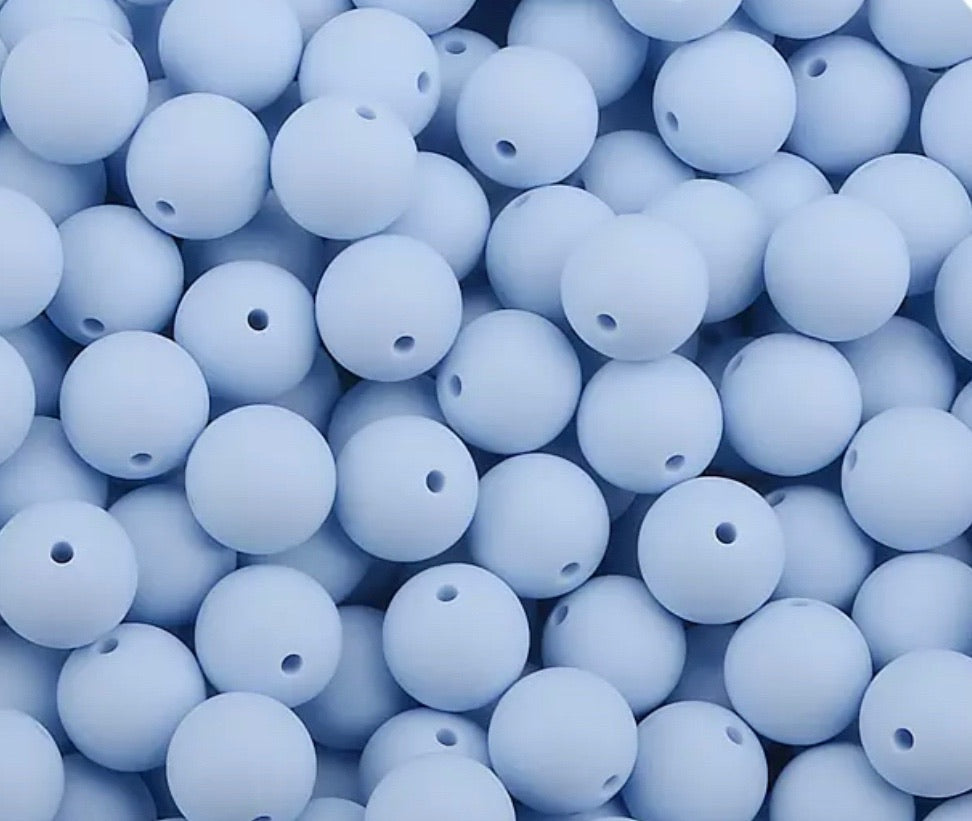 BABY BLUE PACIFIER CLIP – Caprilina